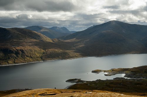 Digital Camera pictures - Sgurr Mhaoraich and Loch Quoich, Scotland.