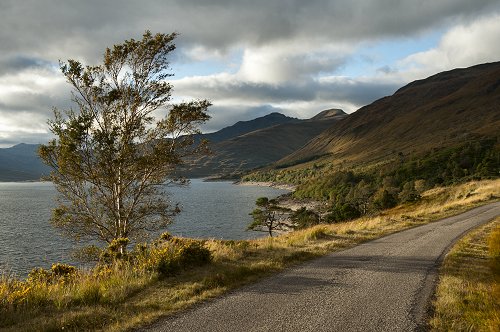 Digital Camera pictures - Sgurr Mhaoraich and Loch Quoich, Scotland.