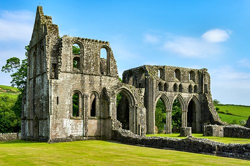Photographs of Dundrennan Abbey and the Cairnholy sites, Scotland, UK